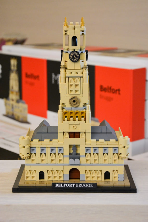 Unieke Lego-versie van Brugse Belfort – VBRO Evergreen